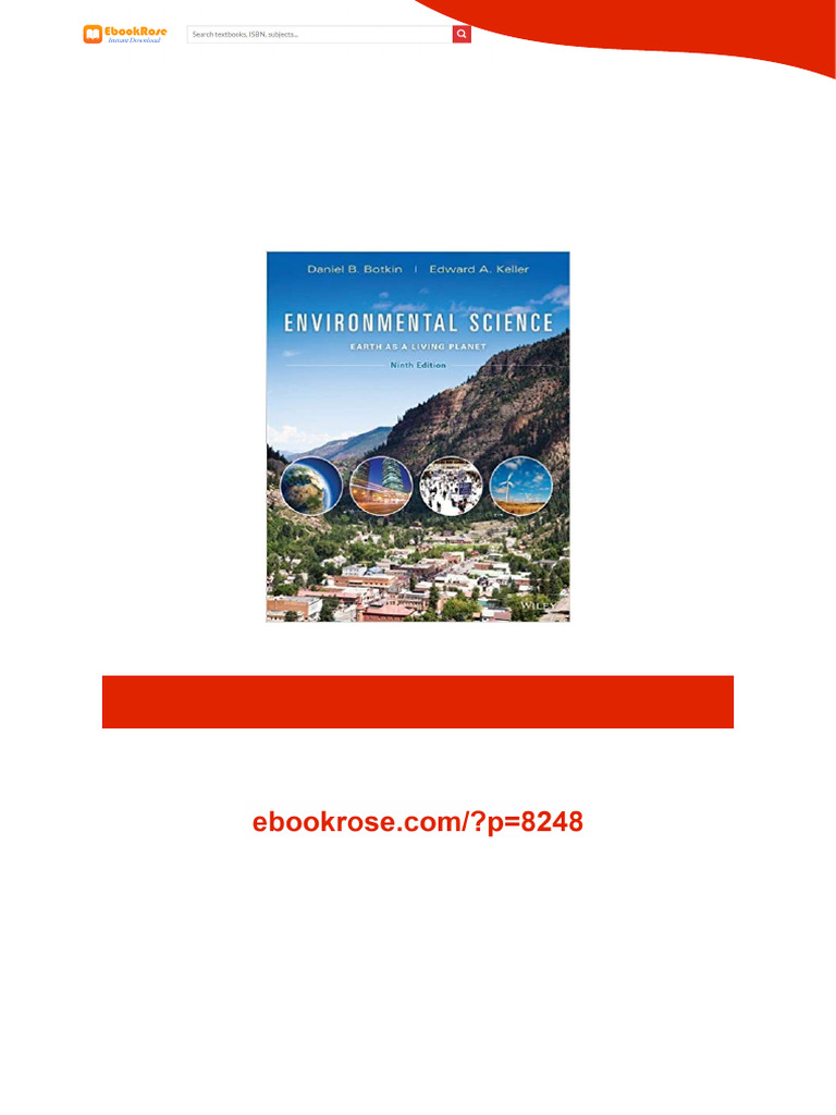 Environmental Science: Earth as a Living Planet 9th Edition premium ...