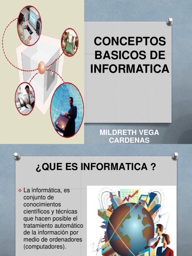 Conceptos Basicos de Informatica | PDF | Memoria del ordenador ...