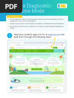 IXL Diagnostic Scores Overview | PDF