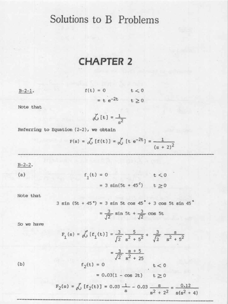 Modern Control Engineering by K.ogatA (Solution Manuel) - Not For 3rd ...