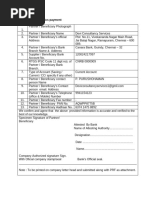 Bank Certificate Format Template | PDF