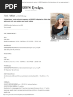 Fish and Chip Babies Knitting Pattern | PDF | Knitting | Sweater