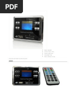 JSD 520 Car Stereo Mp3 Player With PLL FM Stereo Radio Manual | PDF ...