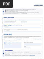 Declaração Médica CI 17/2025 para Cuidador | PDF
