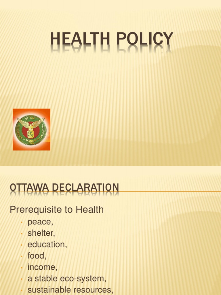 Introduction To Health Policy | Download Free PDF | Policy Analysis ...