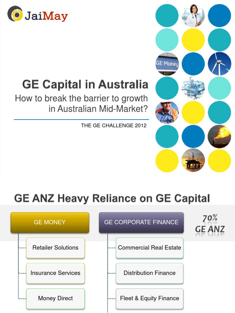 The Ge Challenge 2012 - Jaimay Team | PDF | General Electric | Money