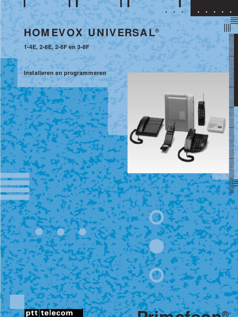 Homevox 1-4E 3-8F Inst | PDF