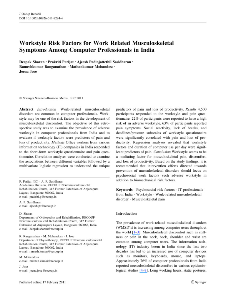 Article for Work Hrs | PDF