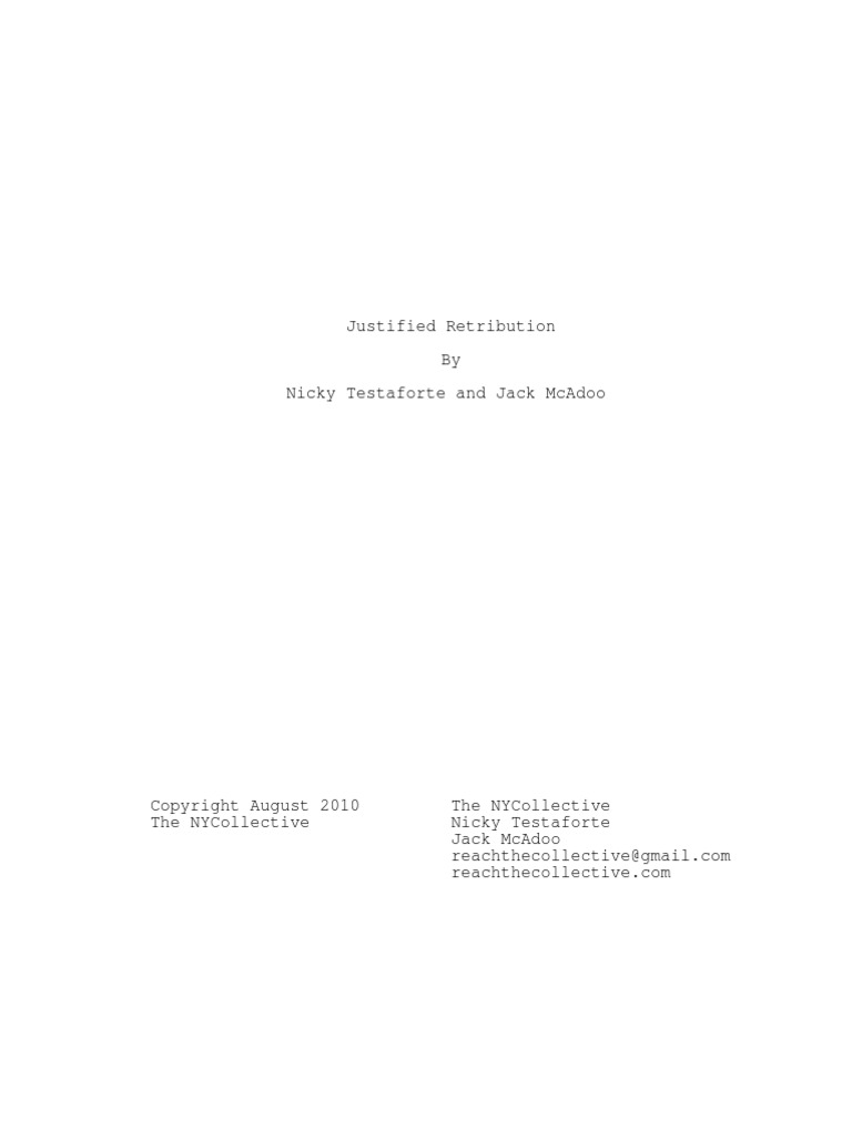 Justified Retribution 20 | PDF | Elevator