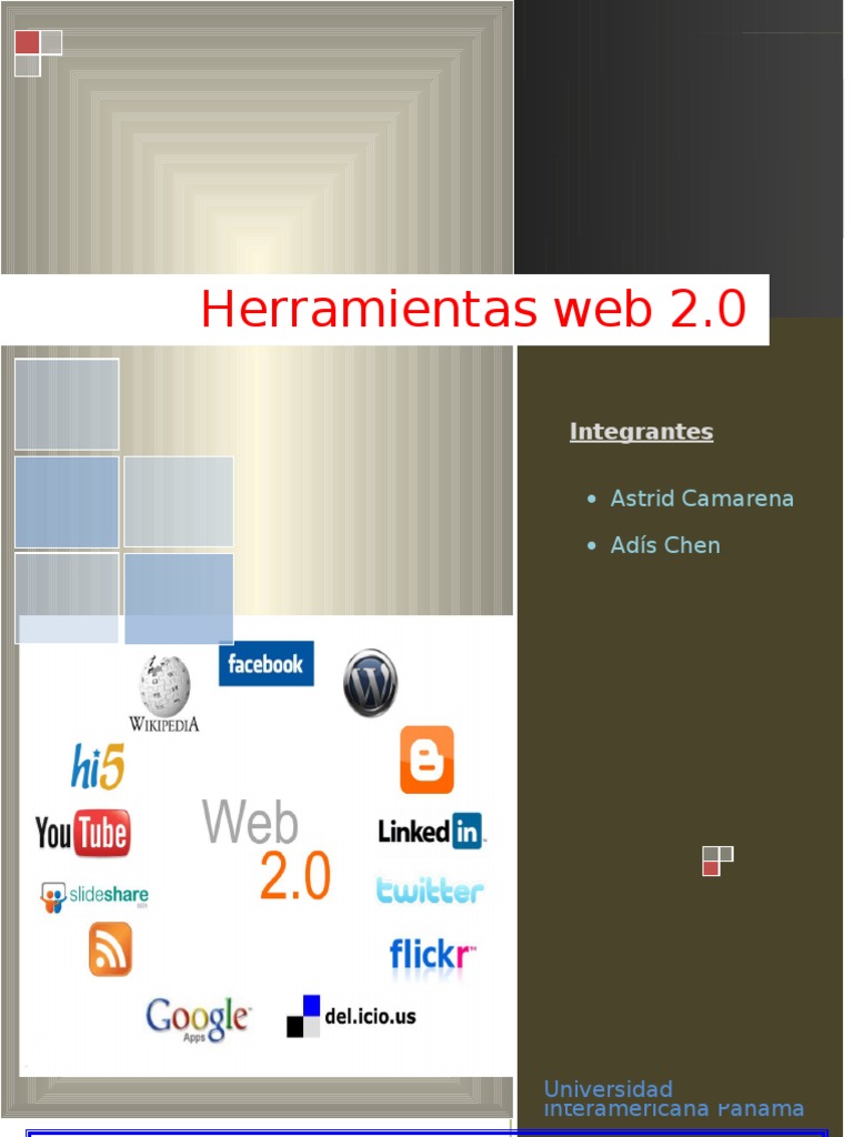 Herramienta Web 2.0 | PDF | Chat en linea | Blog