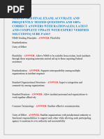 NIMS and ICS Final Exam Review | PDF | Incident Command System | Business