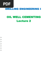 Balanced Cement Plug Procedures & Calculations | PDF | Casing (Borehole ...