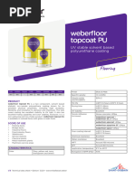 Weberdry 360 PU Waterproofing Guide | PDF | Concrete | Materials