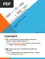 Verb Patterns List PDF | PDF | Verb