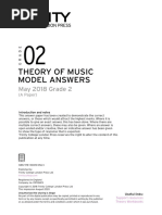 AMEB Grade 2 Theory Exam Paper | PDF | Scale (Music) | Minor Scale