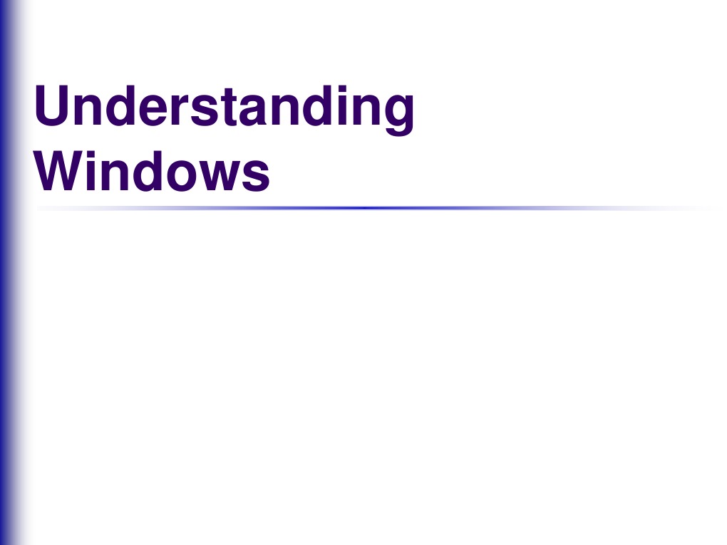 Understanding Windows | PDF | Windows Registry | Computer File