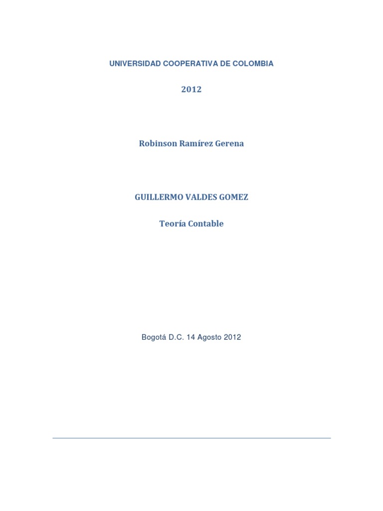 Richard Mattessich | PDF | Filosofía de la Ciencia | Contabilidad