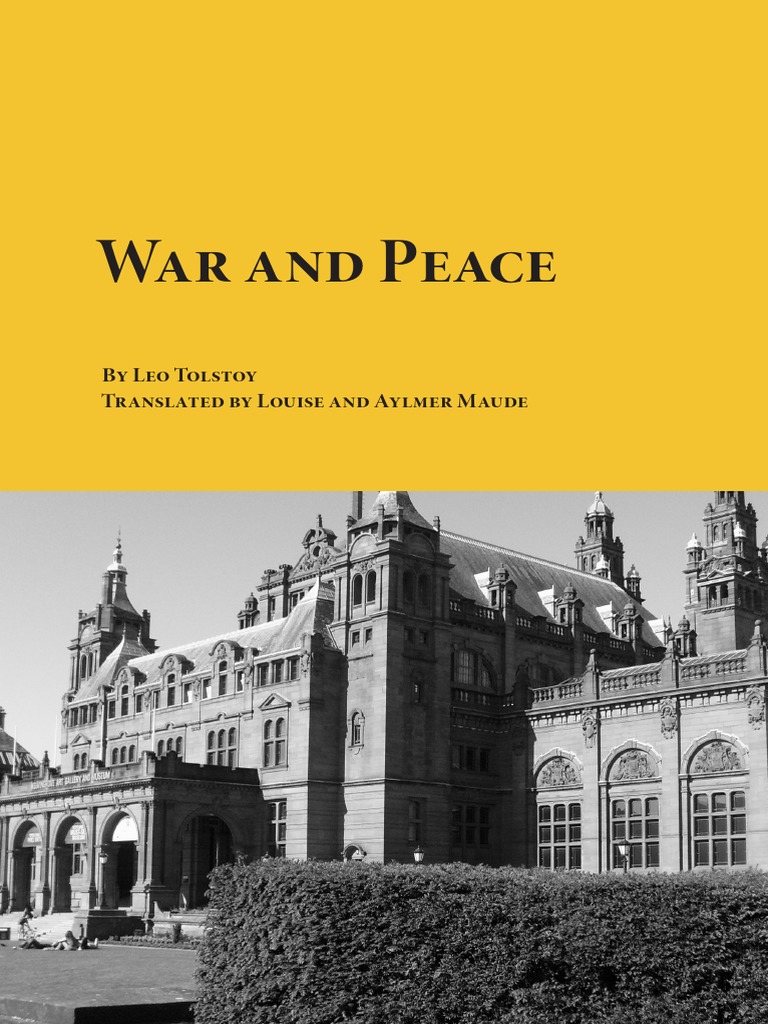 War and Peace Tolstoy | PDF | War And Peace | Napoleon