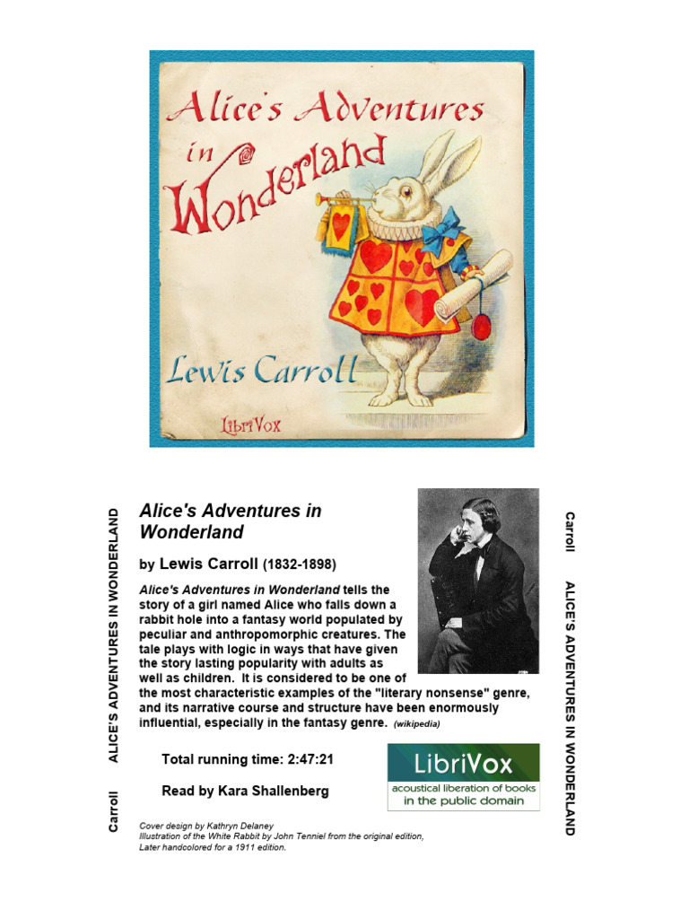 Alices Adventures in Wonderland 1003 | PDF