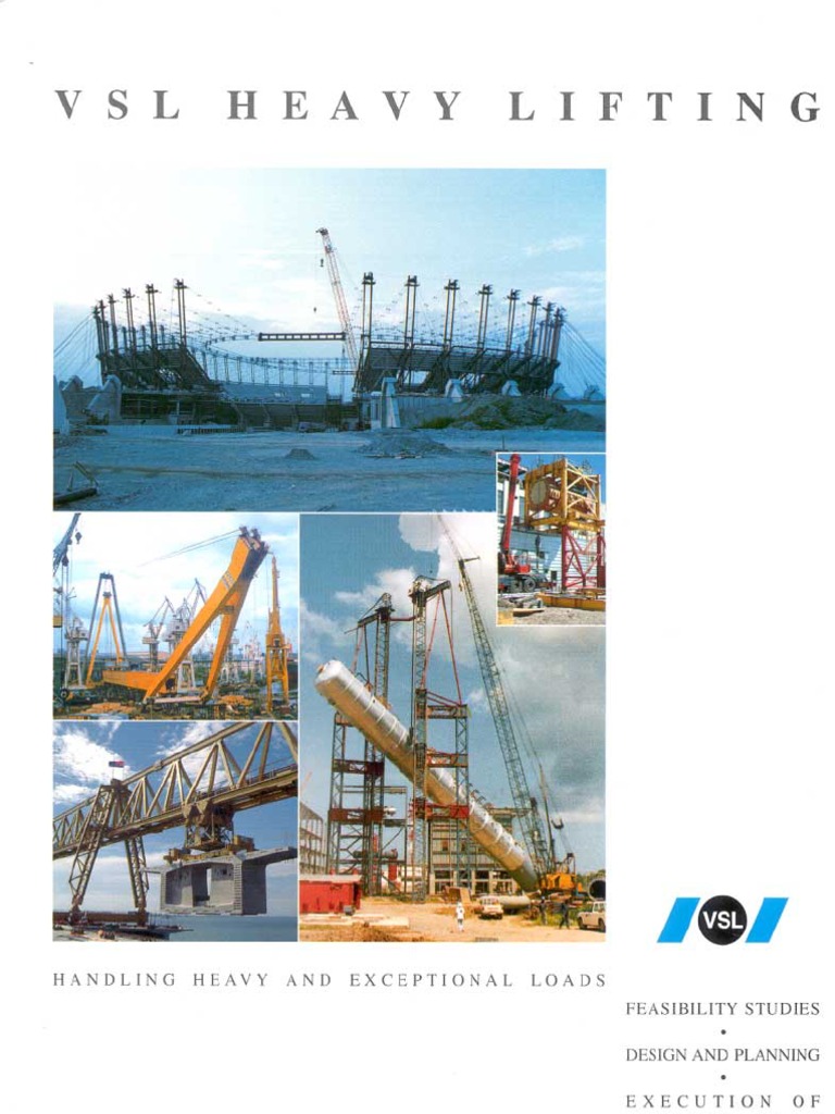 VSL Heavy Lifting | Download Free PDF | Elevator | Crane (Machine)