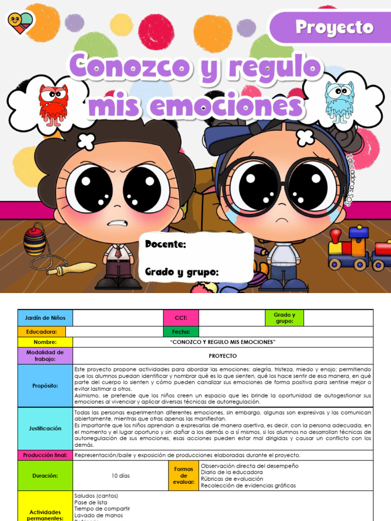 Conozco y Regulo Mis Emociones | PDF | Las emociones | Ira