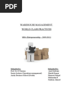 Warehouse Audit | PDF | Warehouse | Audit