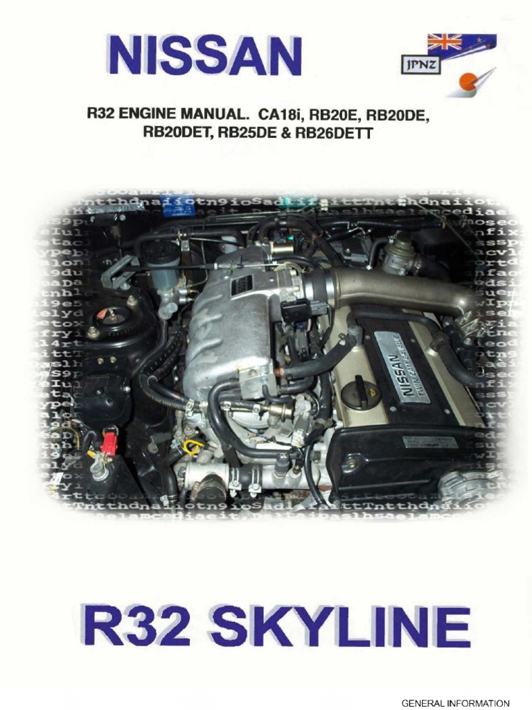 R32.engine - Manual Ca18i, Rb20e, Rb20de, Rb20det, Rb25de & Rb26dett ...