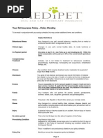 Pet Insurance Claim Submission Form | PDF | Medicine | Health Care