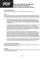 AN/PRC-171 Compact Team Radio Overview | PDF | Radio | Electronics