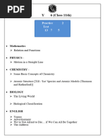 Uday Batch 2026: Class 11 Physics | PDF
