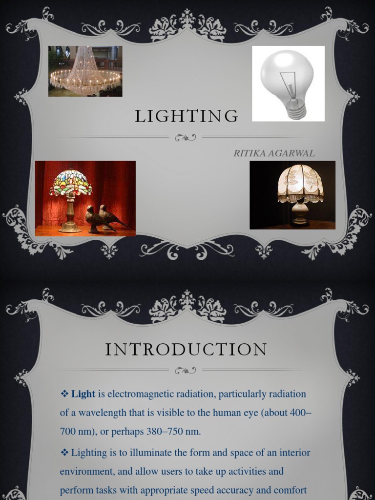 Understanding Lighting Types and Functions | PDF