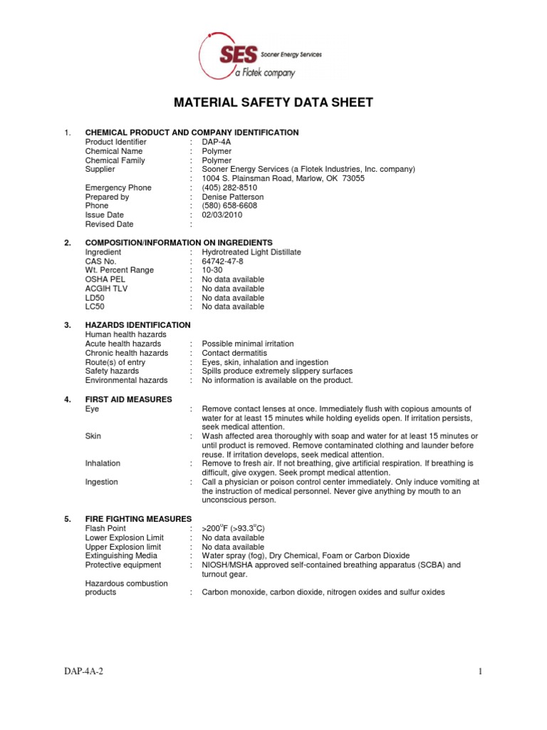 Dap 4a | PDF | Personal Protective Equipment | Breathing