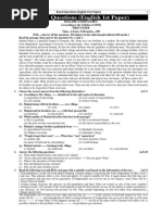Azim Premji University Sample Paper | PDF | Gravity | Poverty