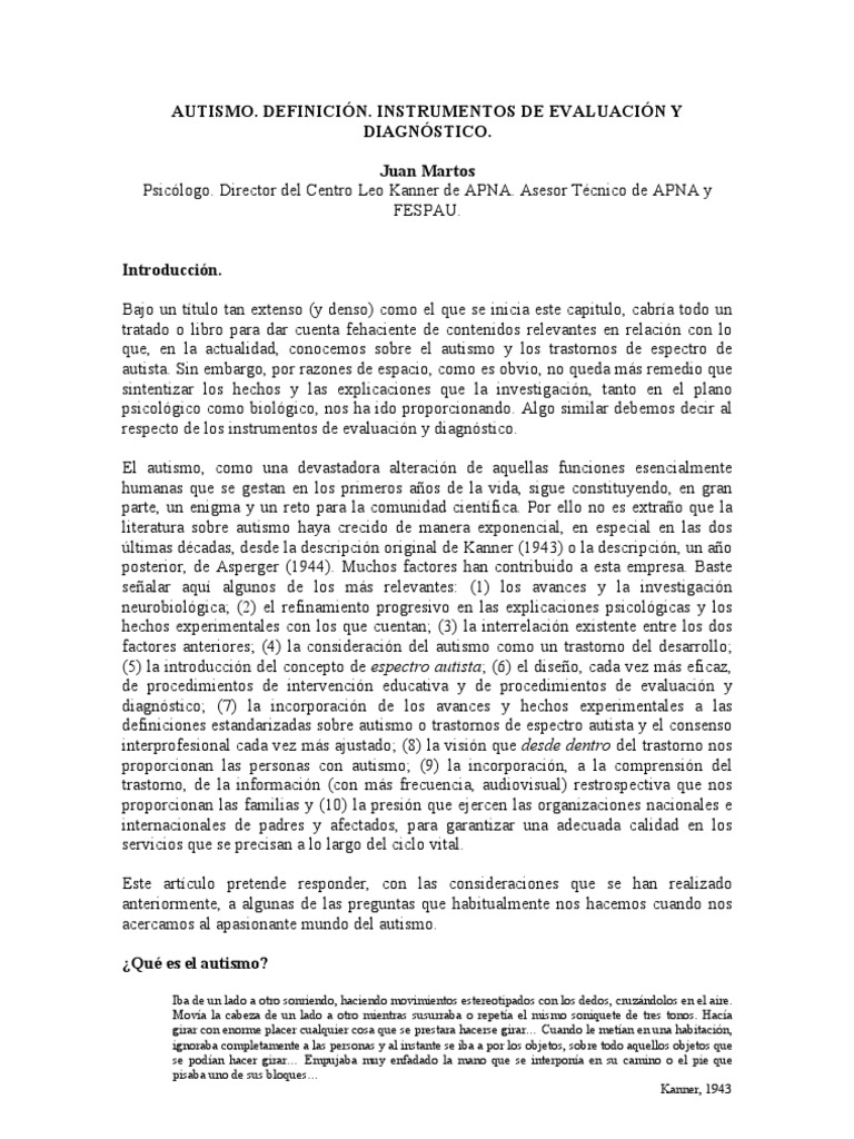 Texto encriptado sin sentido | PDF | Autismo | Síndrome de Asperger