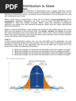 Skewed Distributions in Psychology | PDF | Mode (Statistics) | Skewness