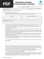 General Consent for Hospital Admission | PDF | Patient | Informed Consent