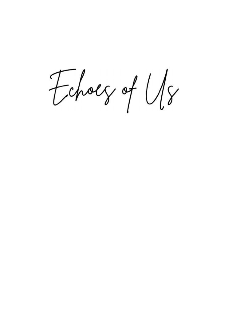 Echoes of Us: A Wholesome Novella About Second Chance Love and Two ...