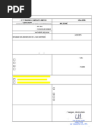 VGM Declaration Form Template | PDF
