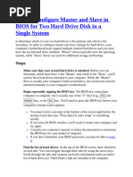 Hard Drive Jumper Settings Guide | PDF | Hard Disk Drive | Computer ...