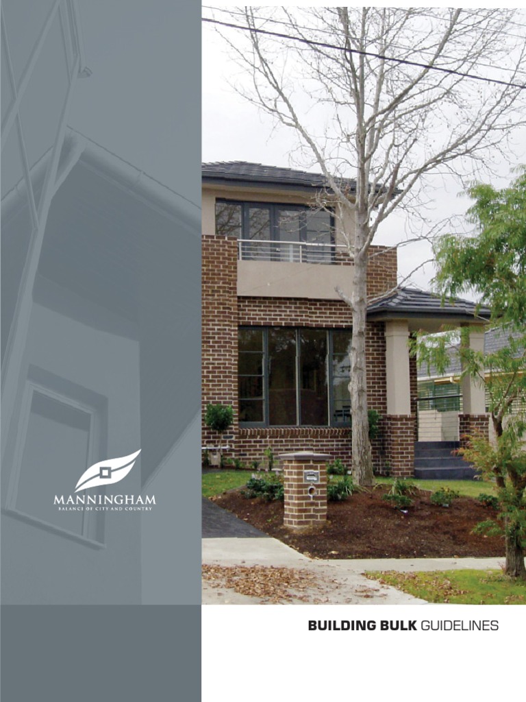 Building Bulk Guidelines for Residential Design | PDF | Roof | Building