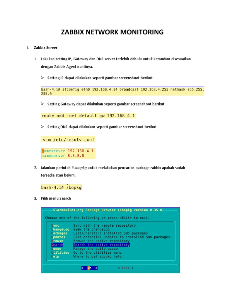 Laporan Monitoring Zabbix | PDF