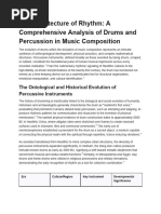 Understanding the Rhythm Section | PDF | Musicology | Musical Instruments