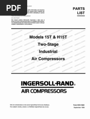 Ingersoll Rand P185 Air Compressor Parts Pdf | Reviewmotors.co
