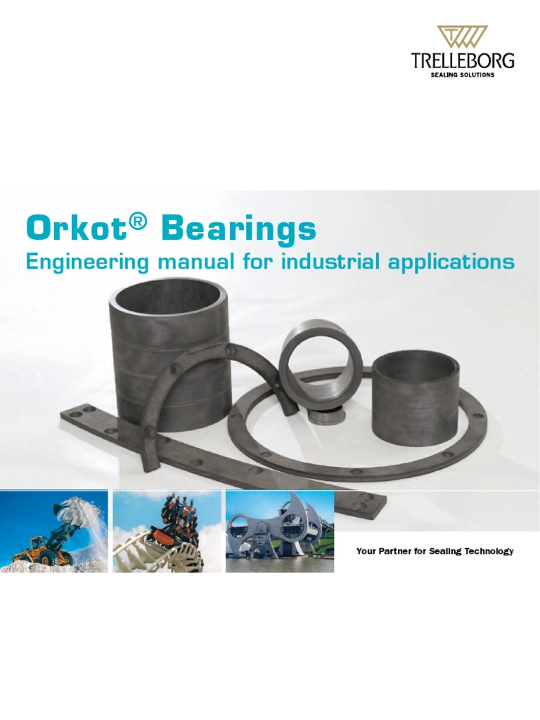 Orkot Bearings | PDF | Engineering Tolerance | Bearing (Mechanical)
