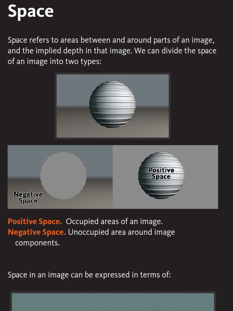 Positive Space. Negative Space | PDF | Color | Composition (Visual Arts)