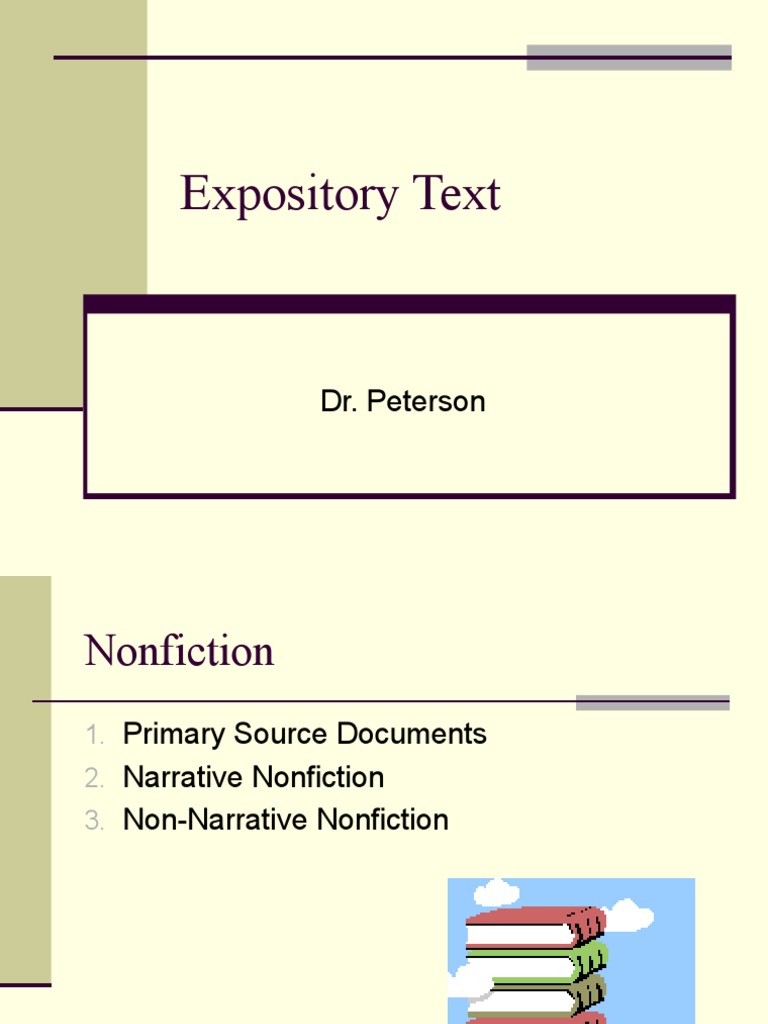 Expository Text | PDF | Reading (Process) | Vocabulary
