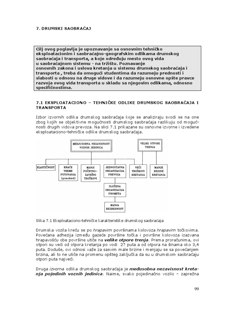Drumski Saobracaj I Transport | PDF