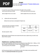 Elevator Physics Problems and Solutions | PDF