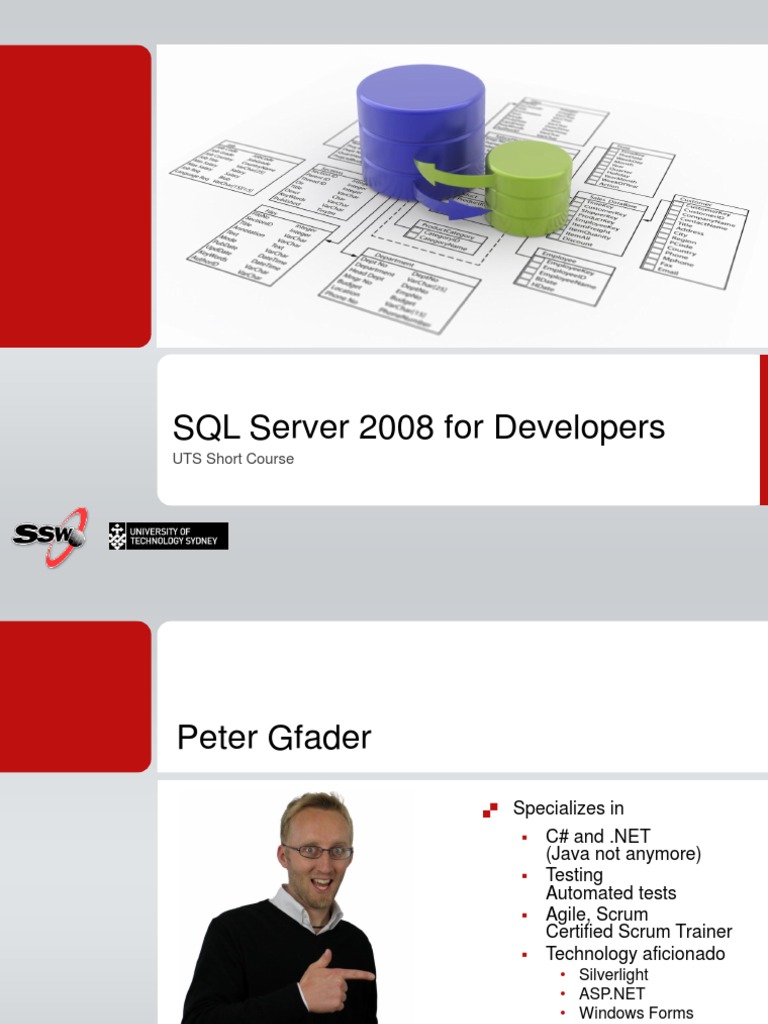 SQL Server Database Mirroring Concept | PDF | Database Index | Databases