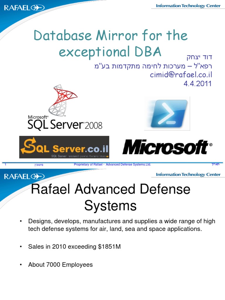 Sql Server Database Mirroring Pdf Microsoft Sql Server Database Transaction